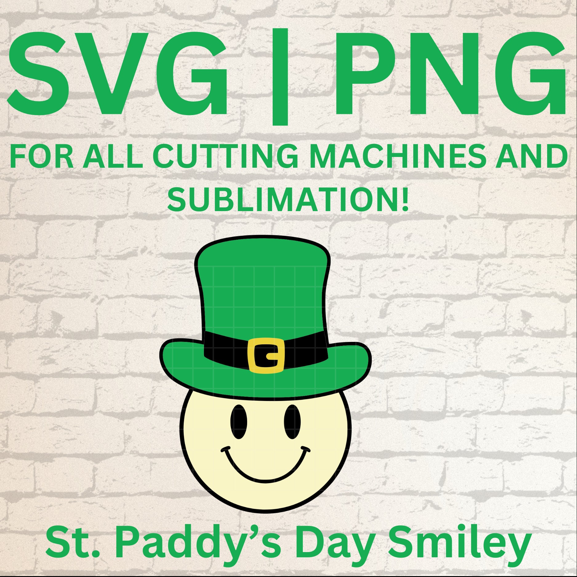 St. Paddy's Day Smiley Face SVG Lucky Svg St. Paddy's Day SVG St. Paddy ...
