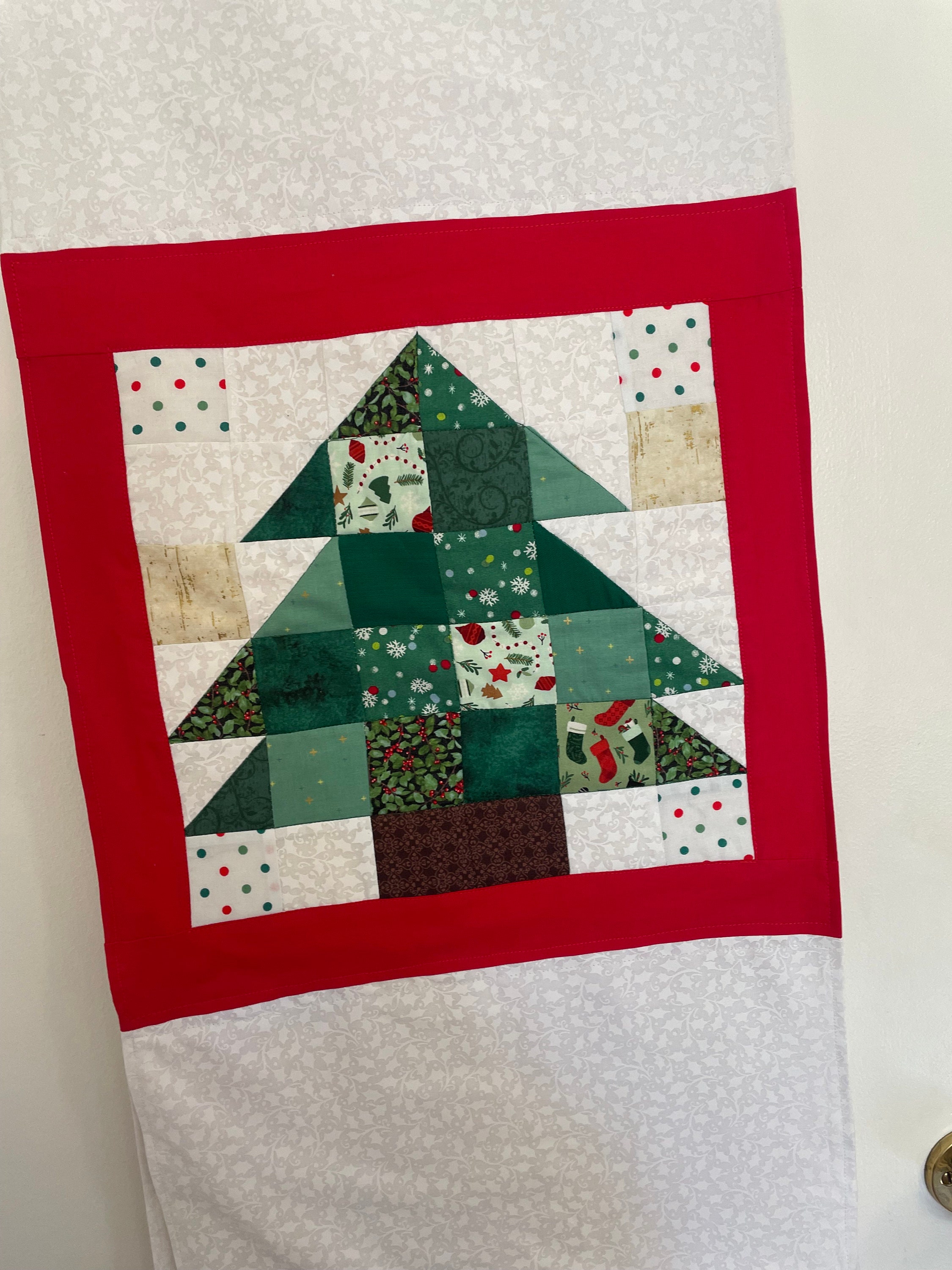 Christmas Tree Bench Pillow Wrap - Etsy