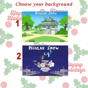 Regular Show Portrait Custom Regular Show Portrait Personalized ...