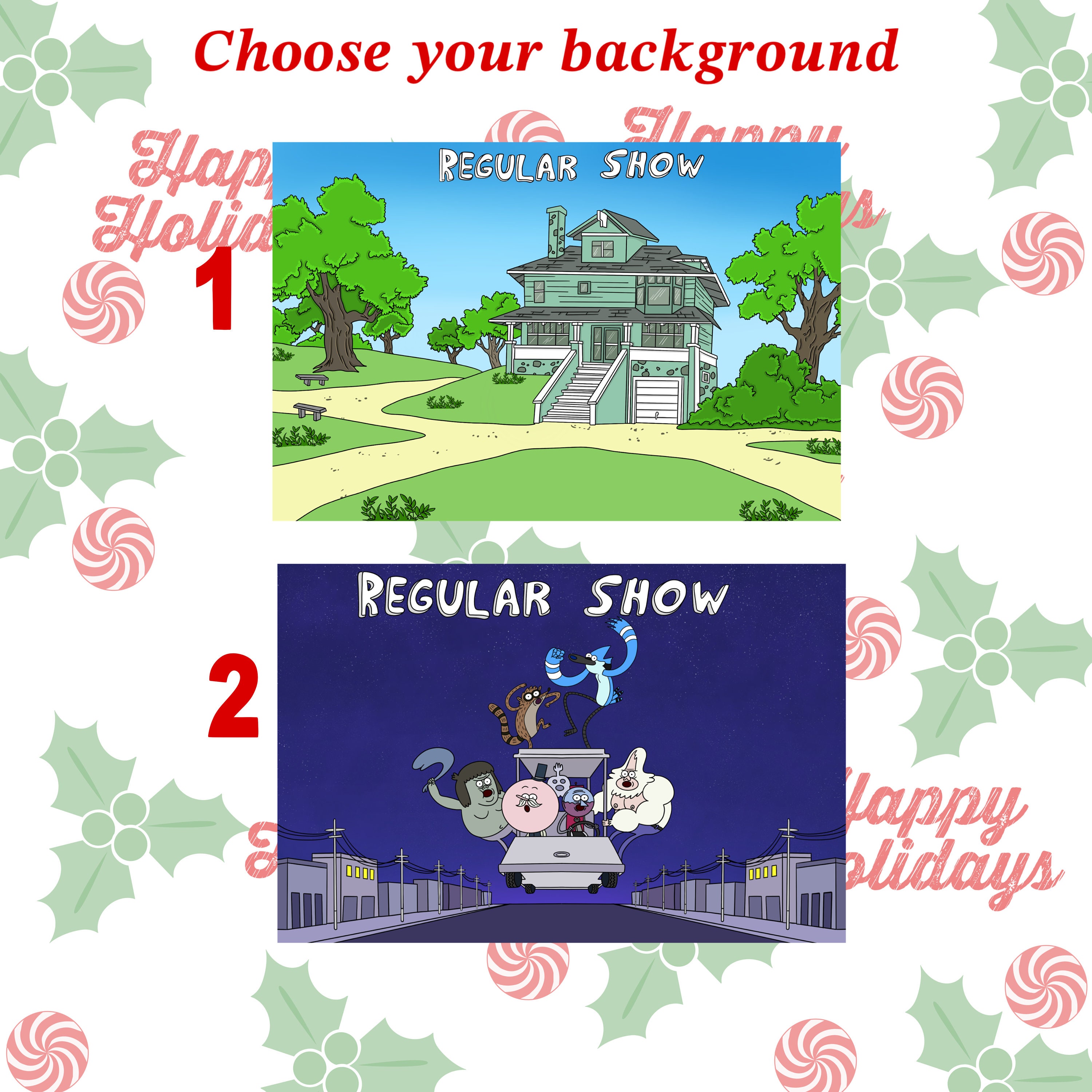 Regular Show Portrait Custom Regular Show Portrait Personalized ...