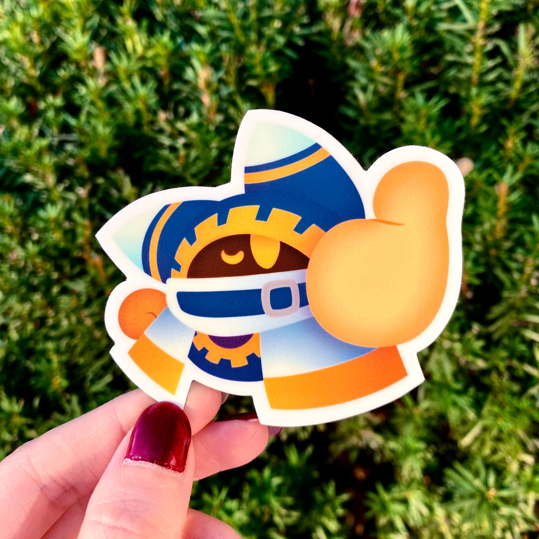Magolor Approved Kirby Sticker | Matte Waterproof Sticker - Etsy