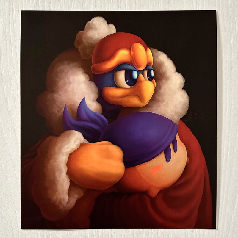 King Dedede Drooling While Eating - Etsy Canada