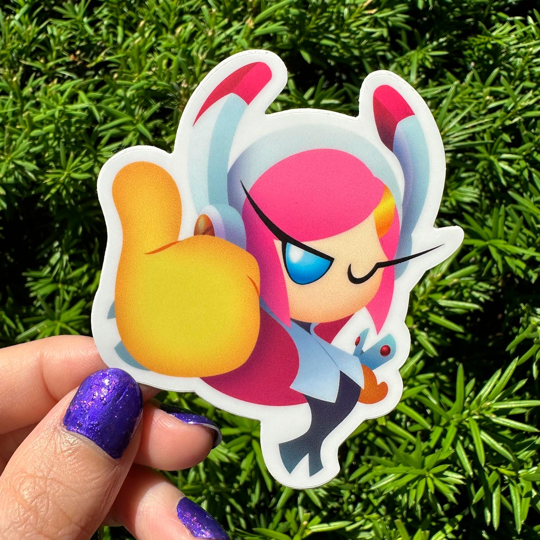 Susie Approved Kirby Sticker | Matte Waterproof Sticker - Etsy