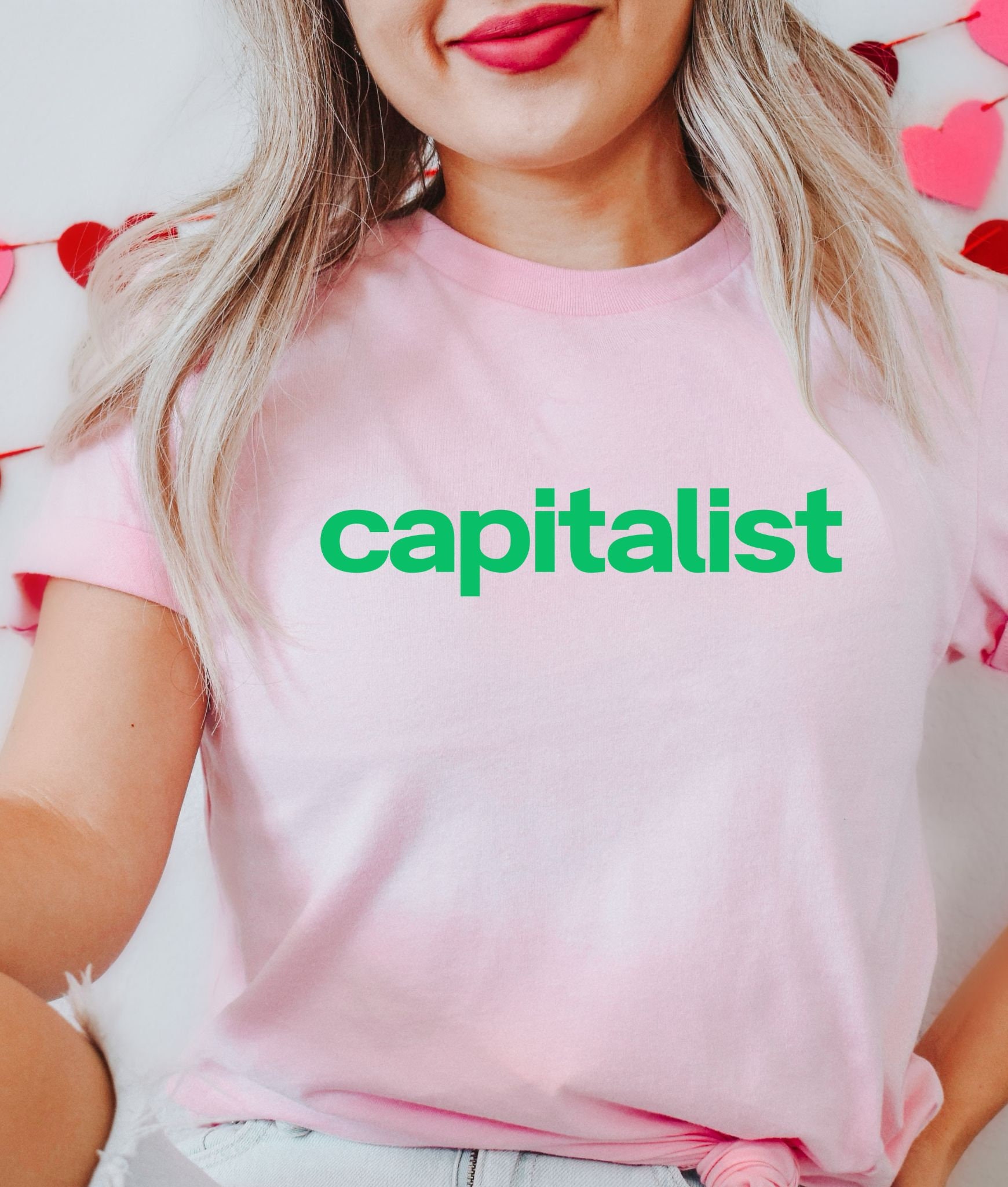 One Word Capitalist Shirt, Capitalist Shirt, Business School Graduation ...