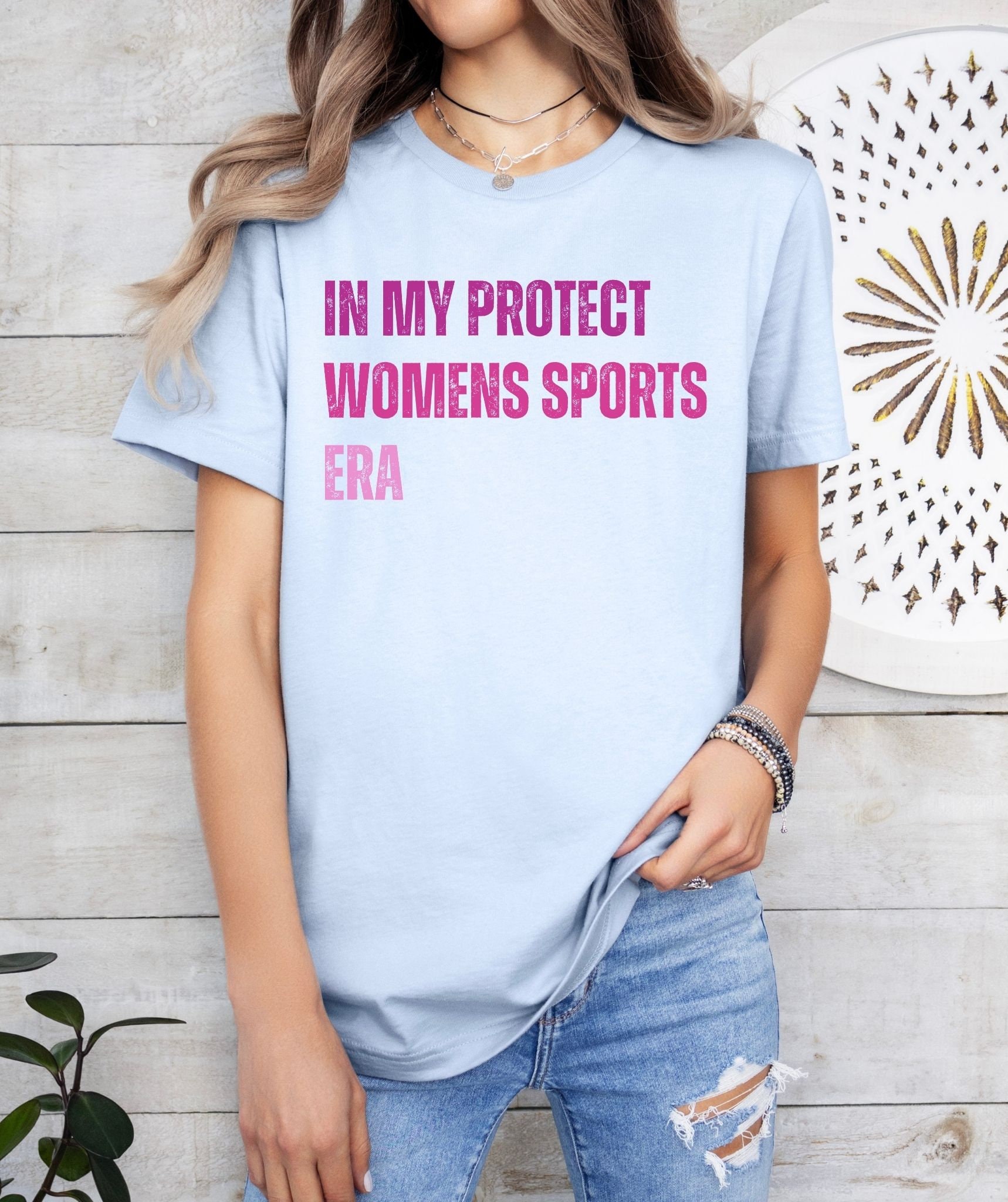 In My Protect Womens Sports Era Tshirt, Save Girls Sports Shirt, Save ...