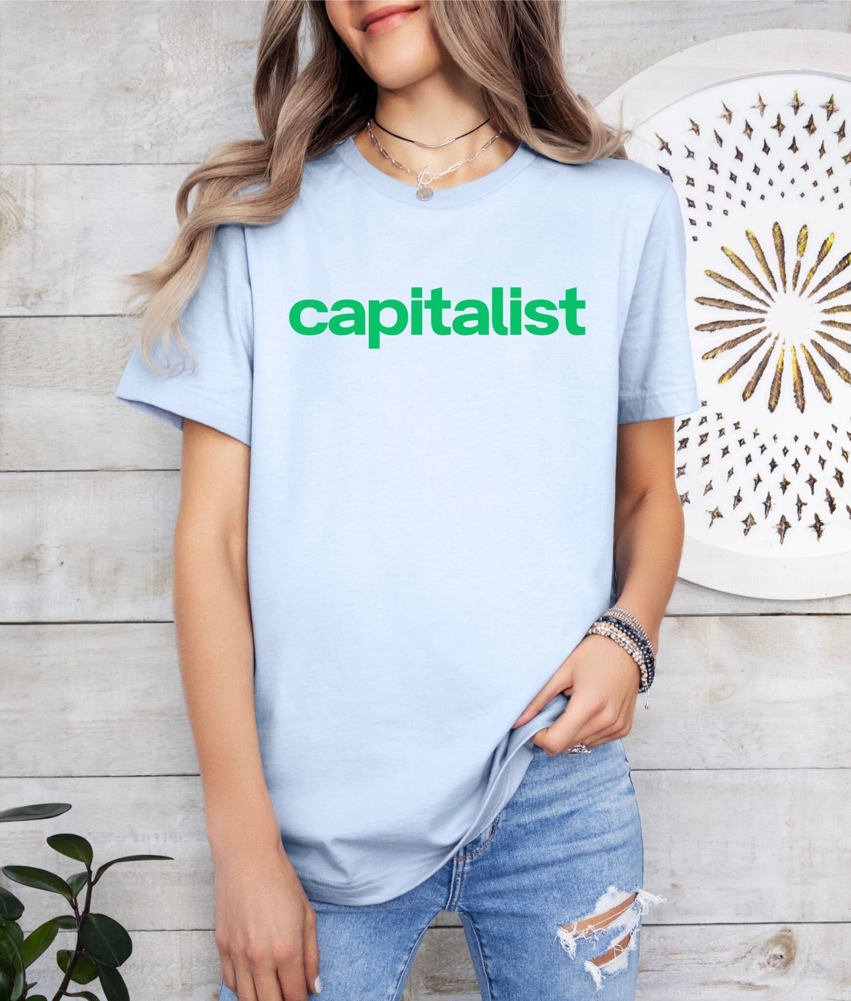 One Word Capitalist Shirt, Capitalist Shirt, Business School Graduation ...