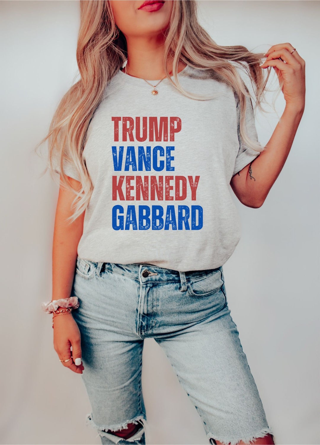 Trump Vance RFK Jr Gabbard Shirt, Vote Trump Shirt, Vote Republican ...