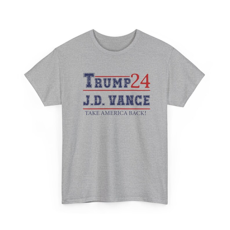 Donald Trump & J.D. Vance 2024 Camiseta electoral / Camisa política pro ...
