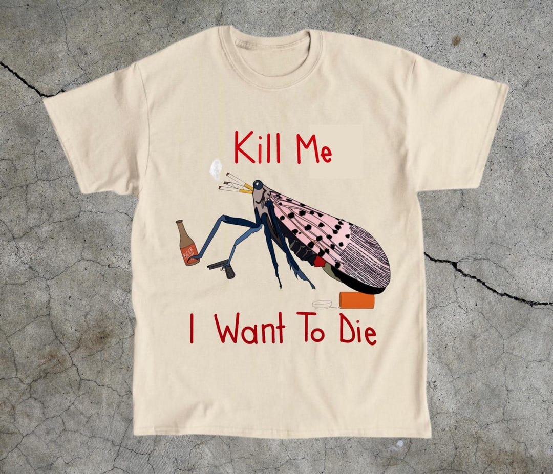 Spotted Lanternfly Funny Shirt | Insect Humor Tee | Quirky Nature Lover ...