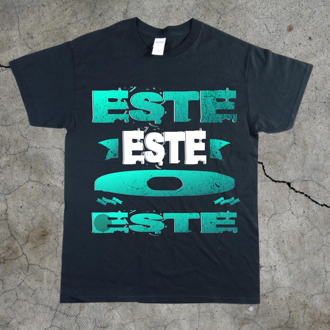 Funny Meme Song Lyrics Unisex Tee, Este Este O Este Heavy Cotton Shirt ...