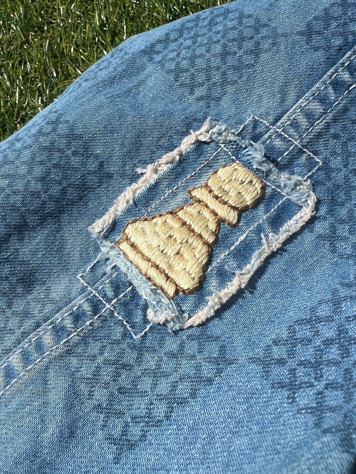 Denim Jacket, Chess Jacket, Customized Denim Jacket, Handpainted ...