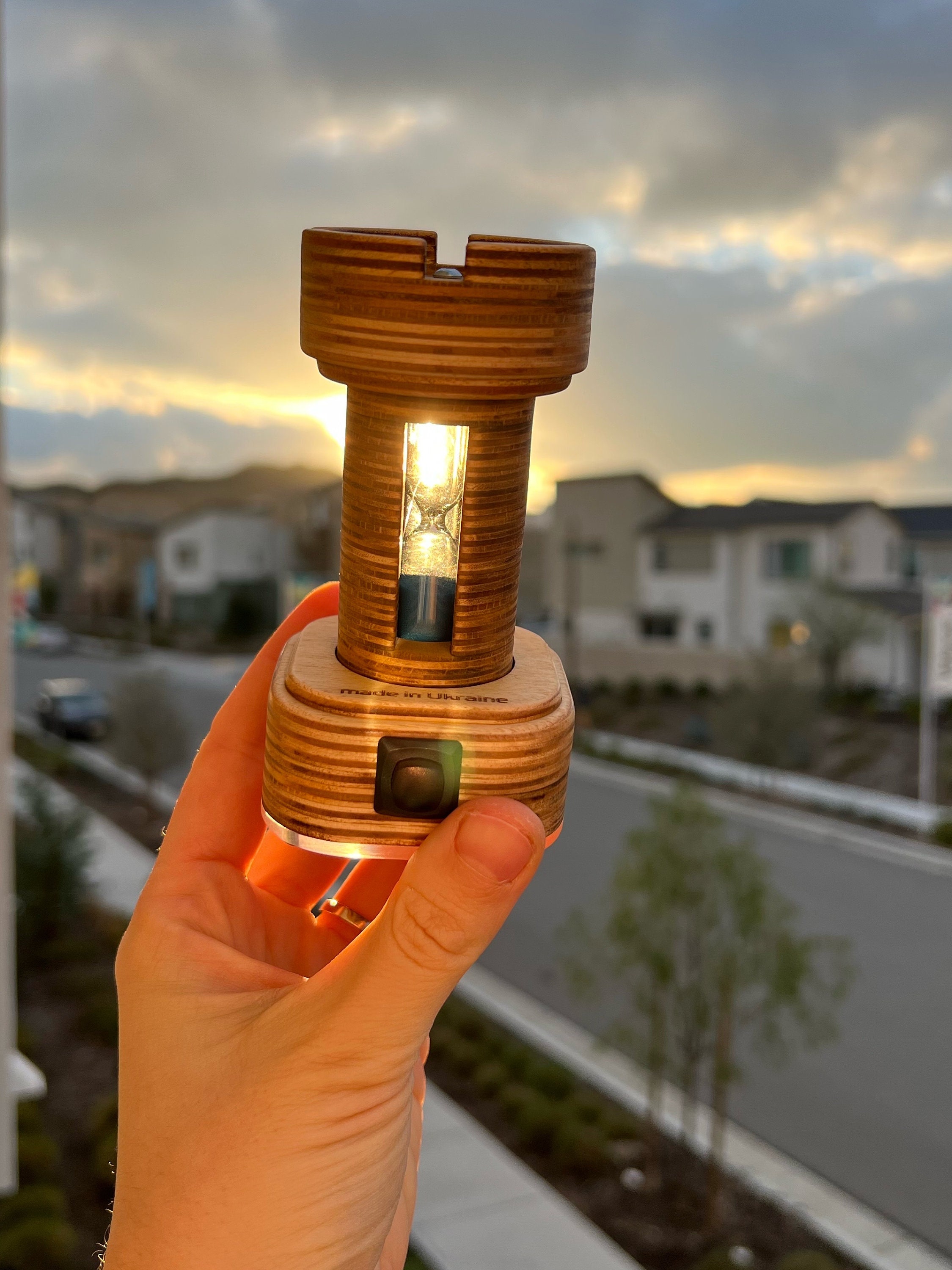 Busy Rook Chess Fidget Toy: Handmade Wood Desk Accessory - Etsy