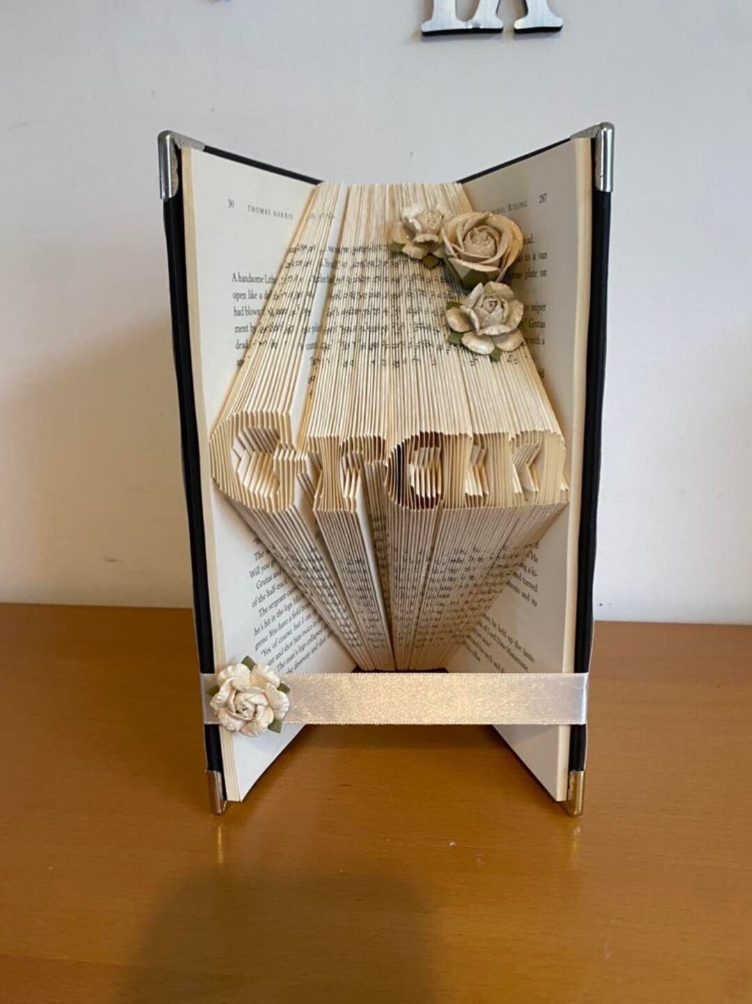 Custom Gran Book Fold. Mothers Day Gift. Folding Art. Birthday ...