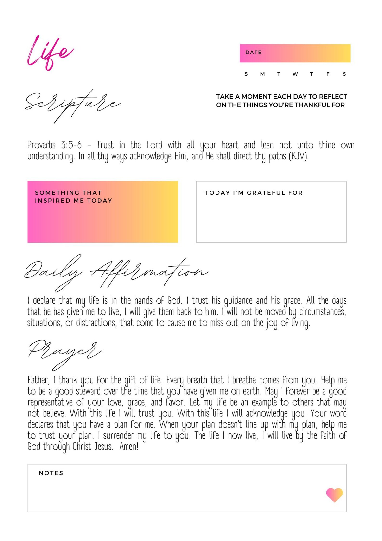 Editable Prayer Journal Template | Bible Study | Ebook Template Canva ...