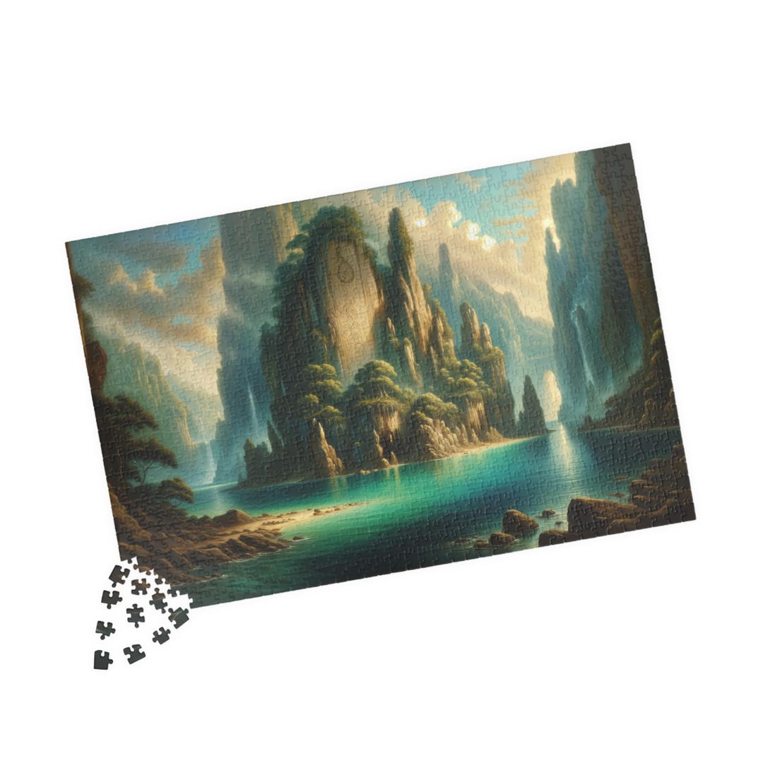 Ancient Sentinel Puzzle - Mystical Stone Monoliths - Etsy