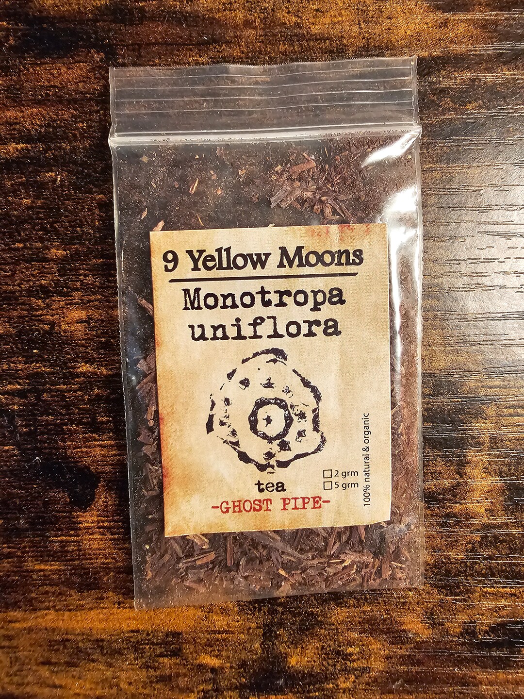 9 Yellow Moons MONOTROPA UNIFLORA Indian Ghost Pipe Corpse Plant ...