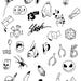Friday the 13th Printable Flash Sheets - Etsy