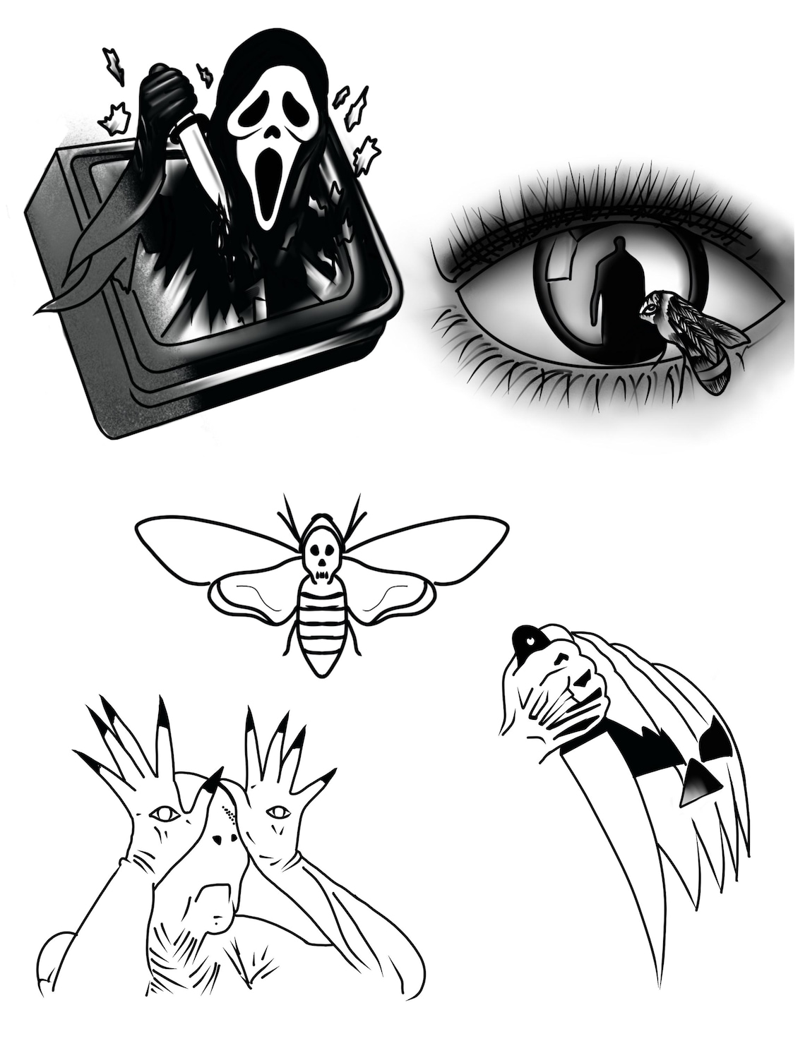 Friday the 13th Printable Flash Sheets - Etsy