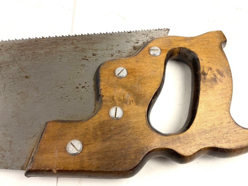 VTG Disston D-23 Crosscut Handsaw Wheat Pattern 8 Point 26” Inch Saw ...