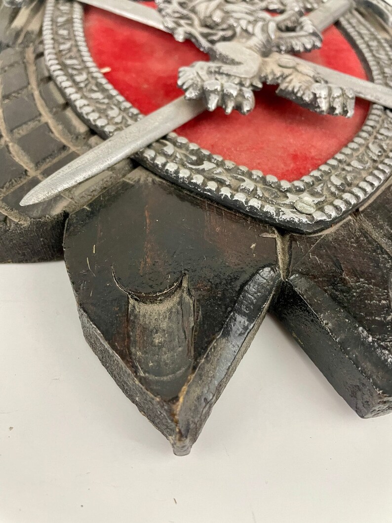 VTG Crossed Swords Coat of Arms Medieval Collection Wall Decorative ...