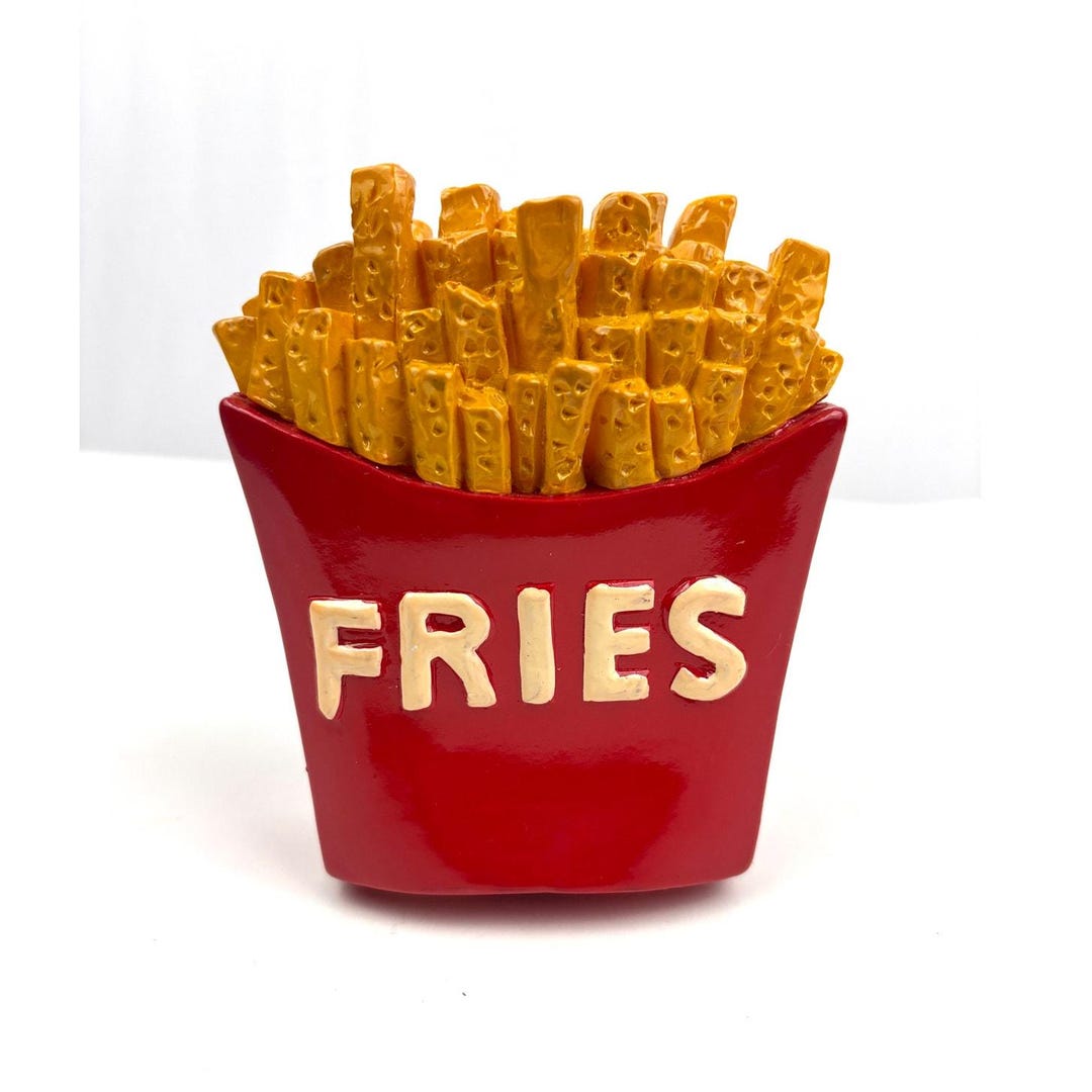 VTG Fred Roberts Co French Fries Money Piggy Bank Red Fast Food - Etsy