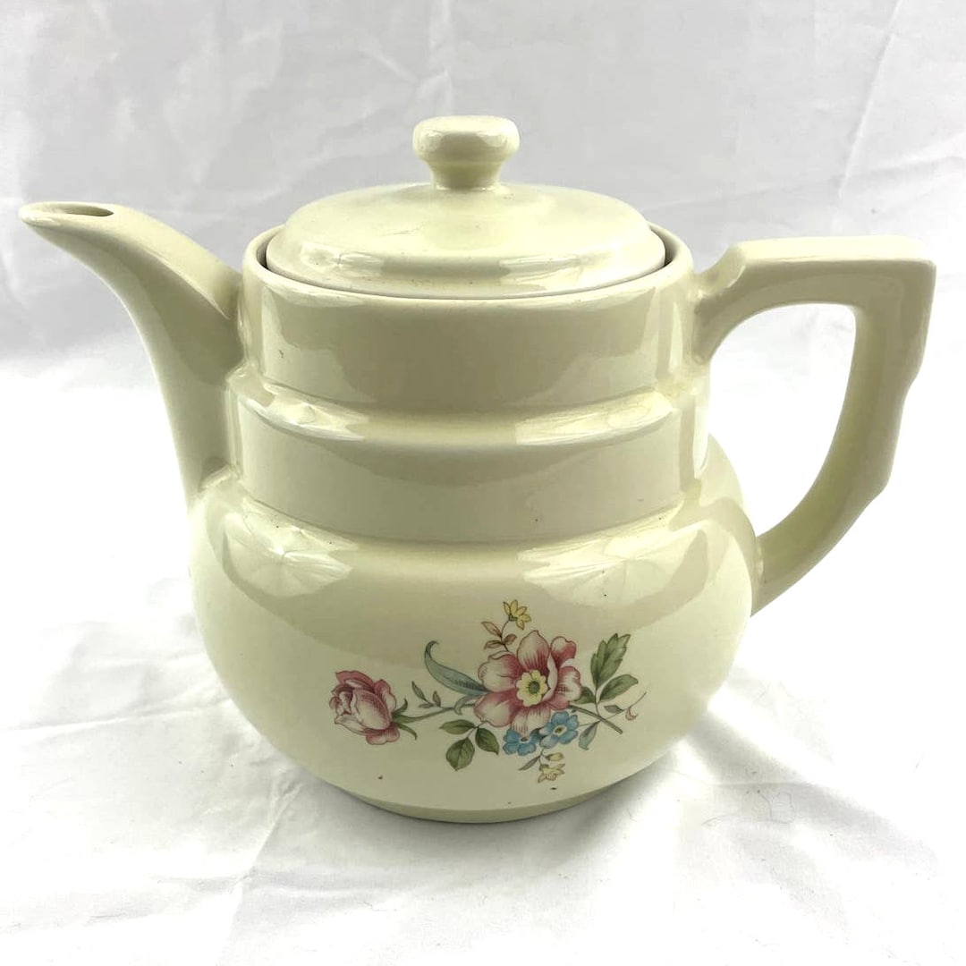 VTG Floral Dripolator Coffee Tea Pot With Lid 7.5" the Enterprise ...