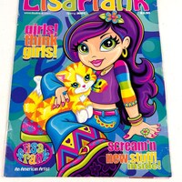 Vintage Lisa Frank Planner Journal 90s Girl Power Holographic ...