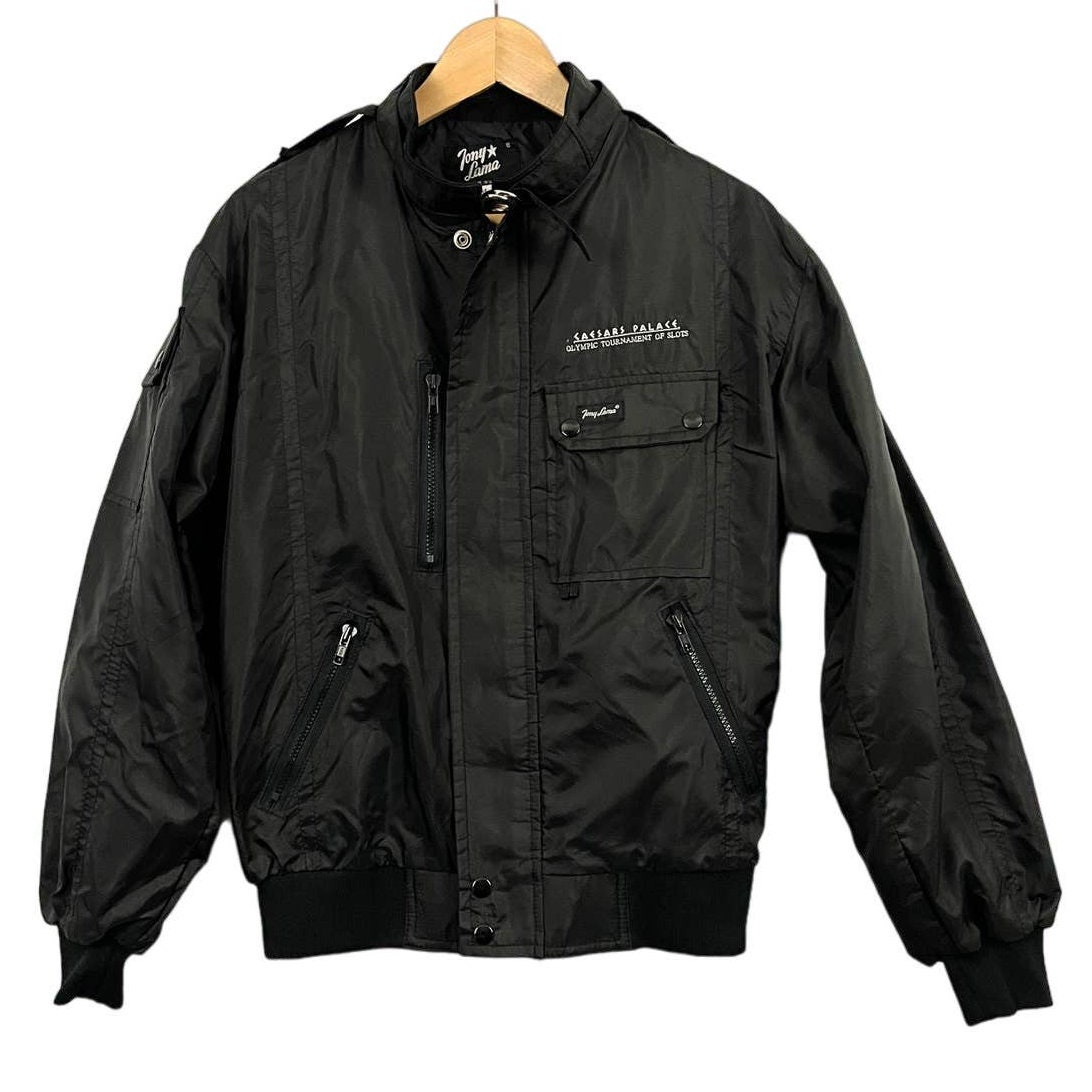 VTG Tony Lama Caesars Palace Racing Style Jacket Unisex MEDIUM Made in ...