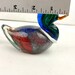 VTG Hand Blown Murano Glass Duck Paperweight Sparkle - Etsy