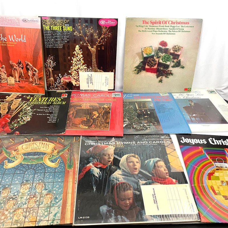 Christmas Record - Etsy