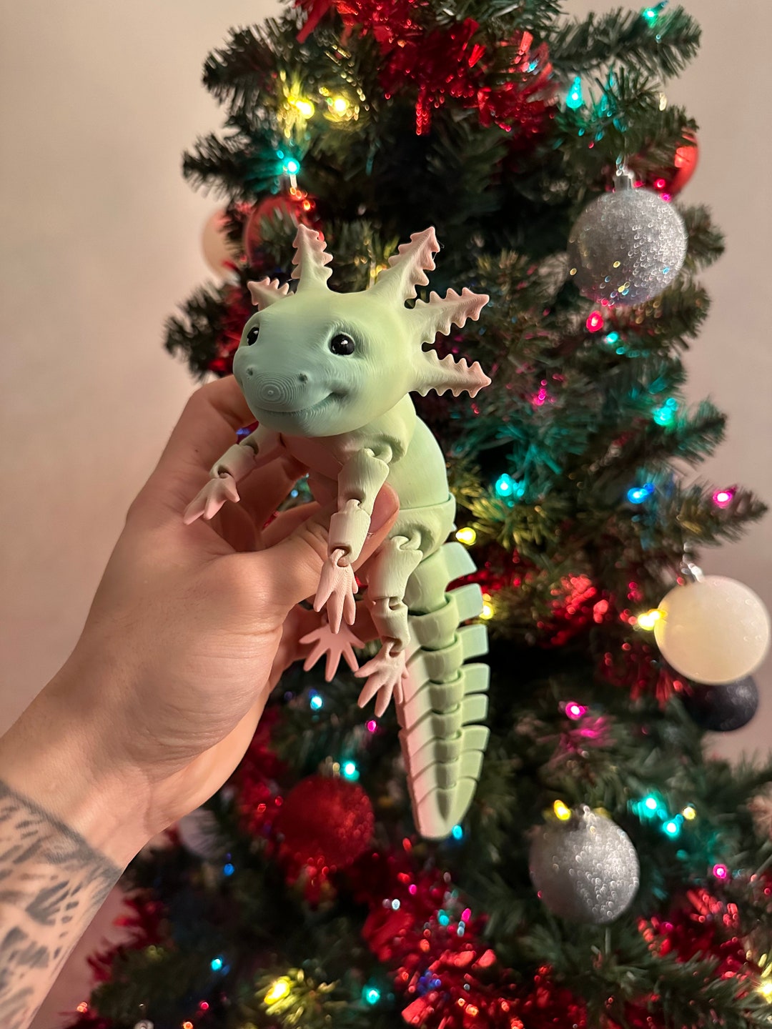Articulating Axolotl Fidget - Etsy