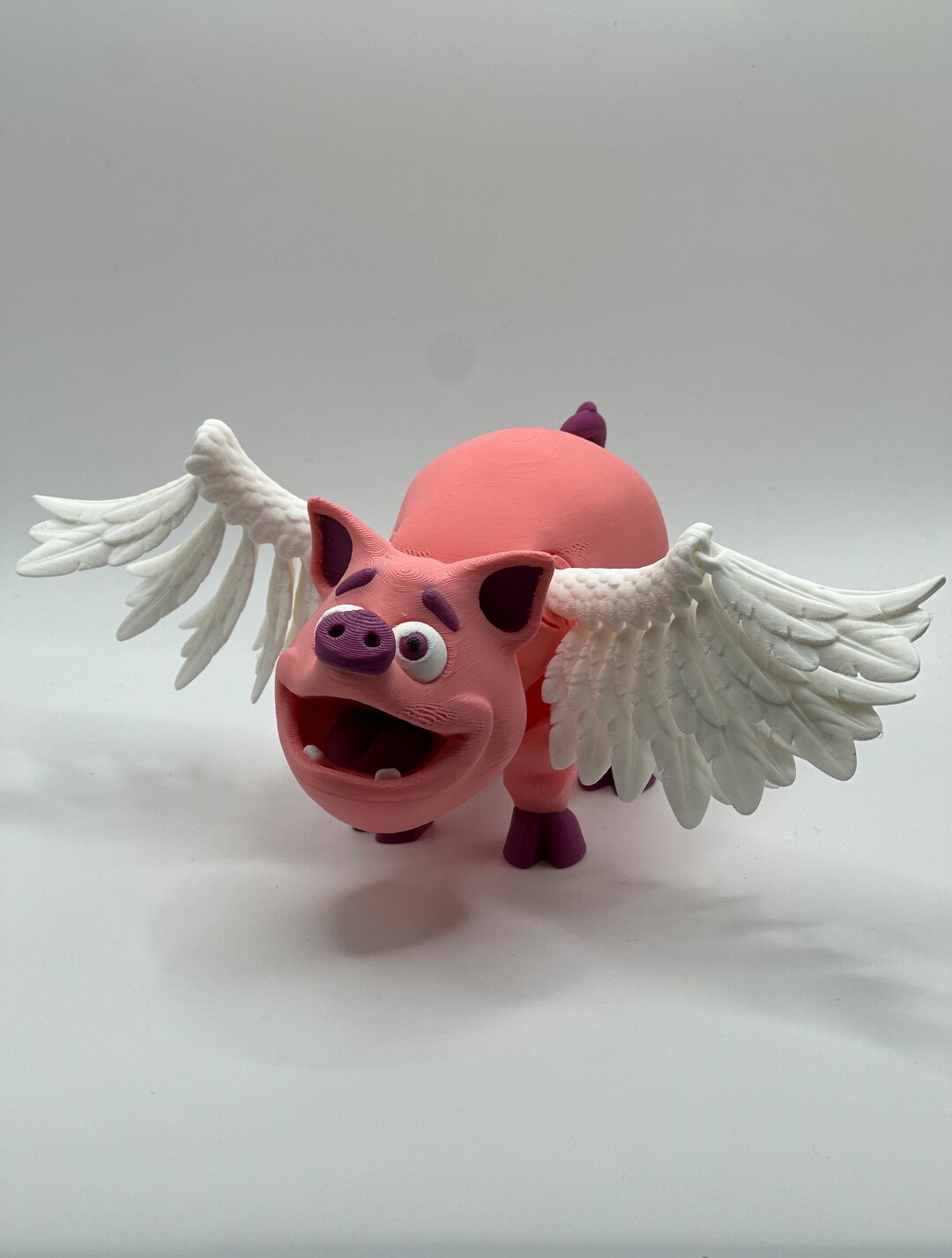 Articulating Flying Pig Fidget - Etsy