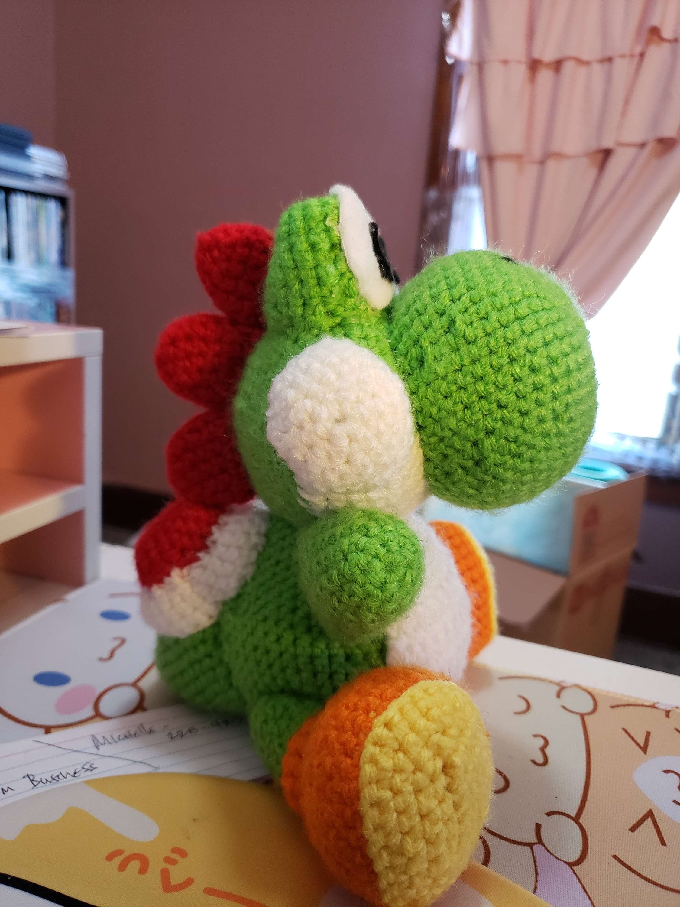 Wooly Crochet Amigurumi Yoshi - Etsy