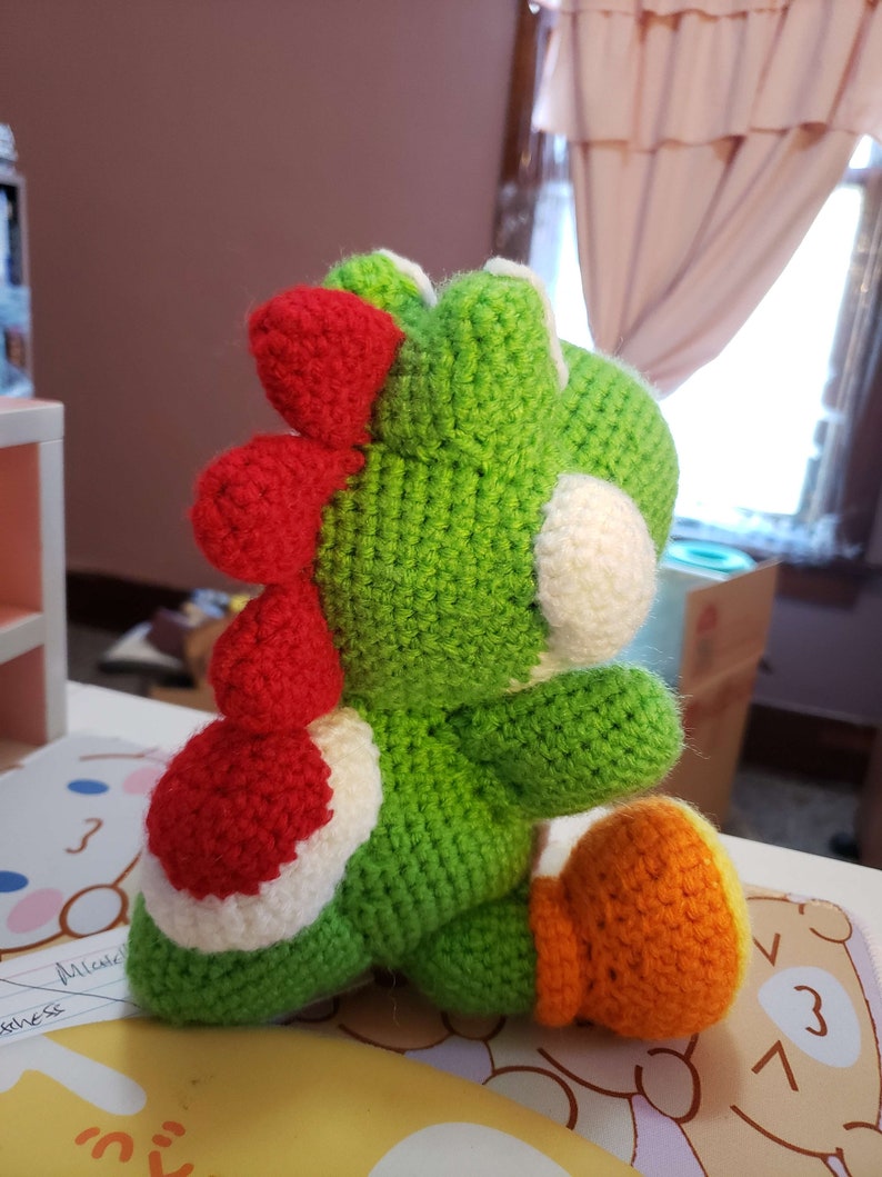Wooly Crochet Amigurumi Yoshi - Etsy