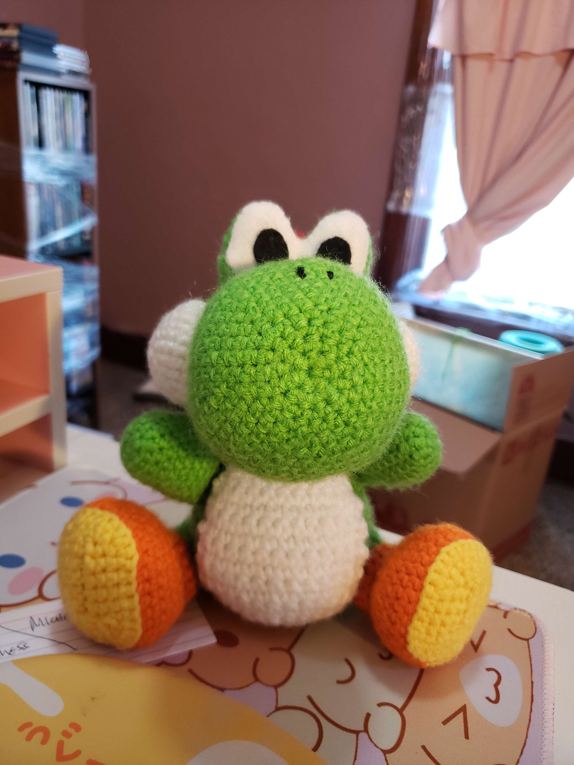 Wooly Crochet Amigurumi Yoshi - Etsy