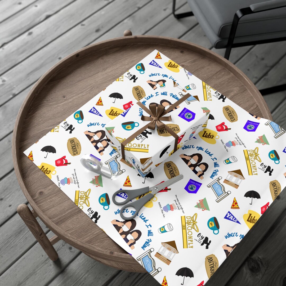 Gilmore Girls Inspired Wrapping Paper - Etsy UK