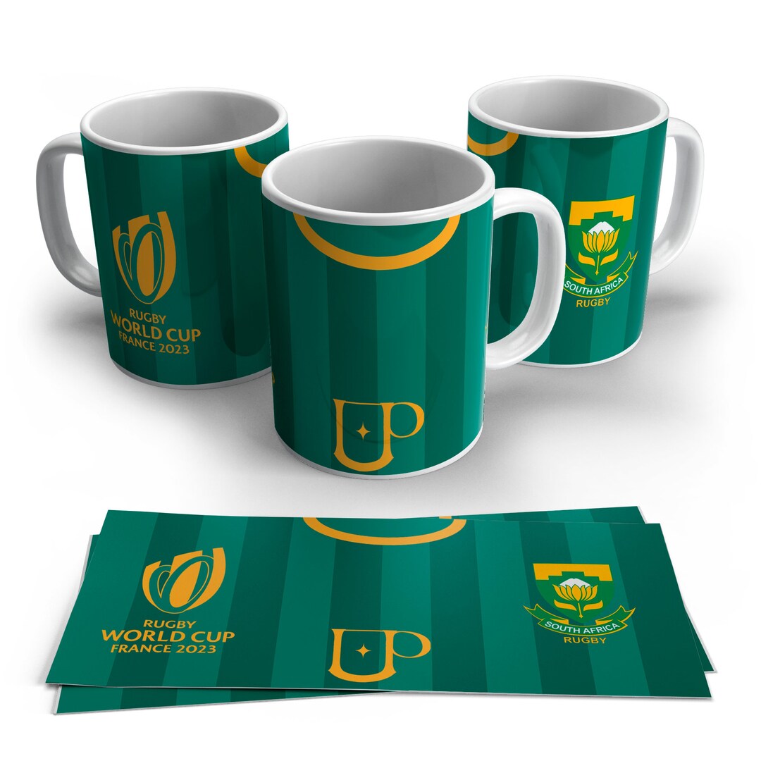 South Africa Rugby World Cup 2023 Springboks Ceramic Mug 11oz - Etsy