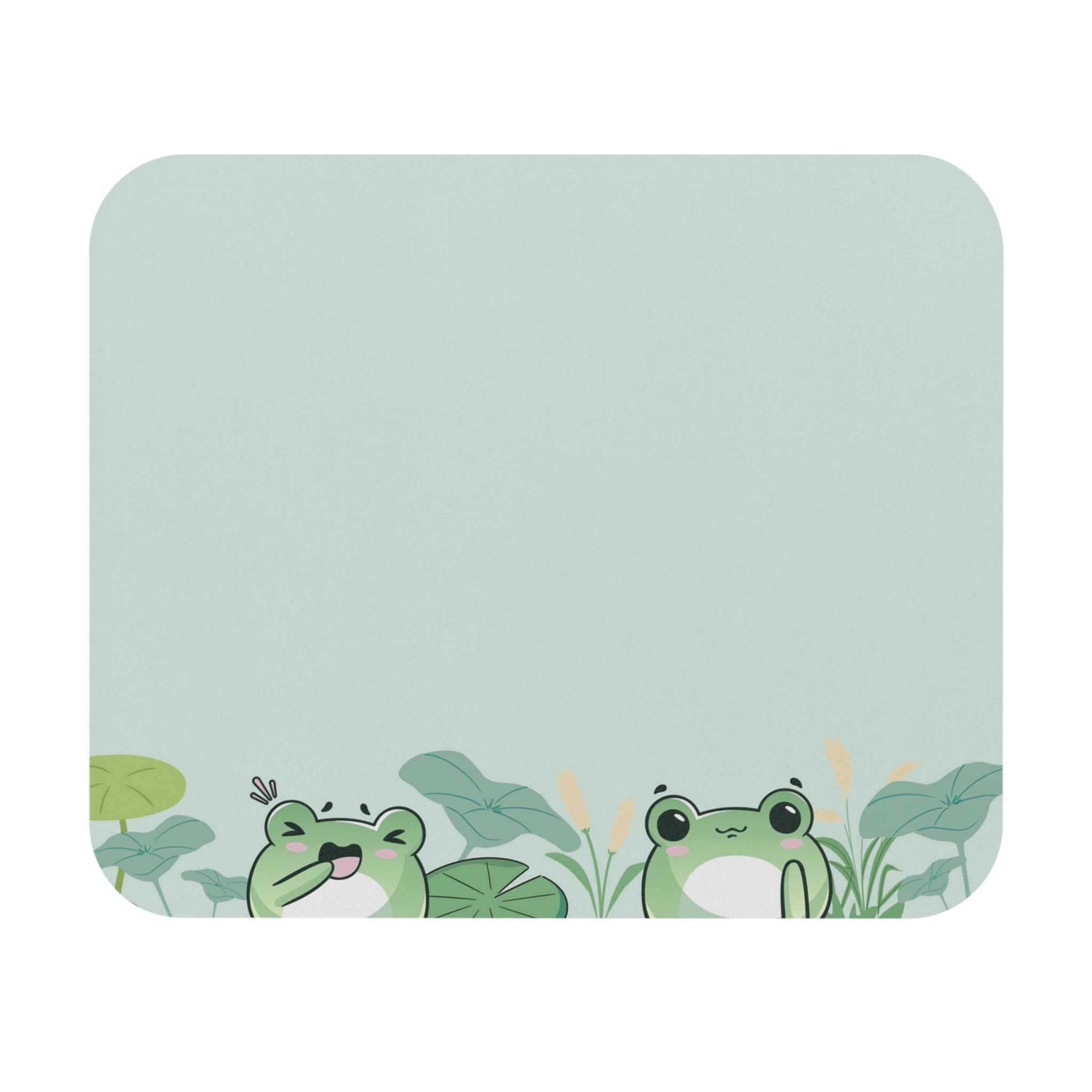 Kawaii Frog Mouse Pad, Cute Green Mouse Pad, Anime Mouse Pad, Kawaii ...