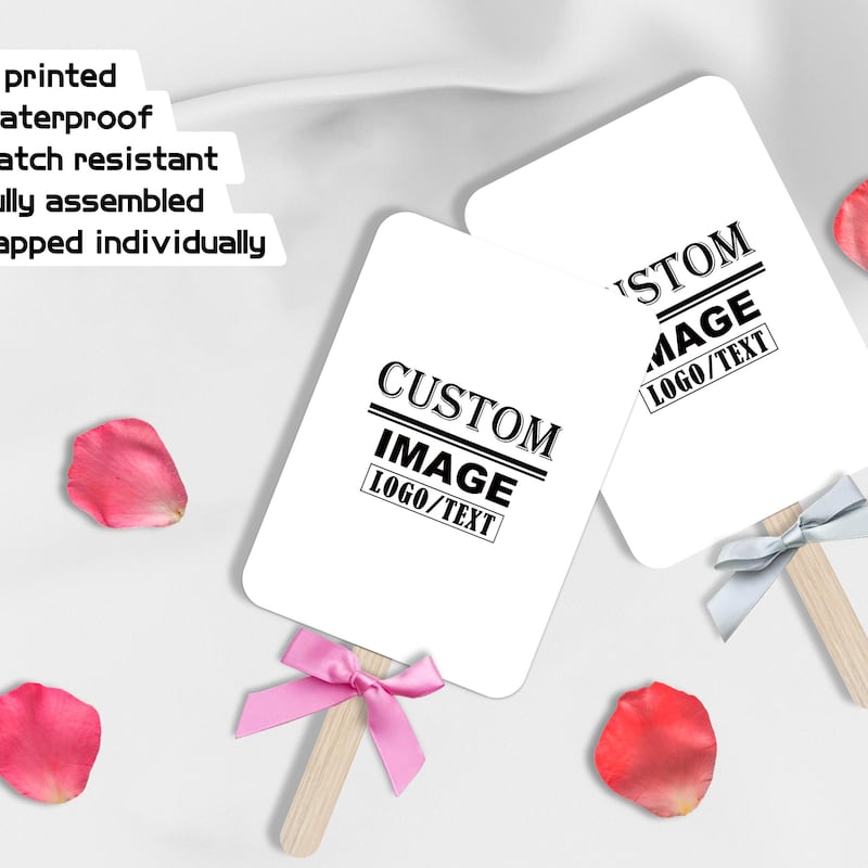 Personalized Hand Fans - Etsy