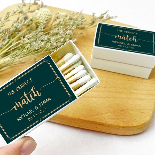 Match Box Wedding Favors - Etsy