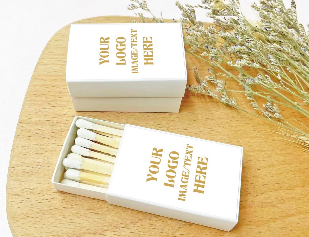 Custom Matchboxes, Personalized Business Logo Match Boxes, Wedding ...