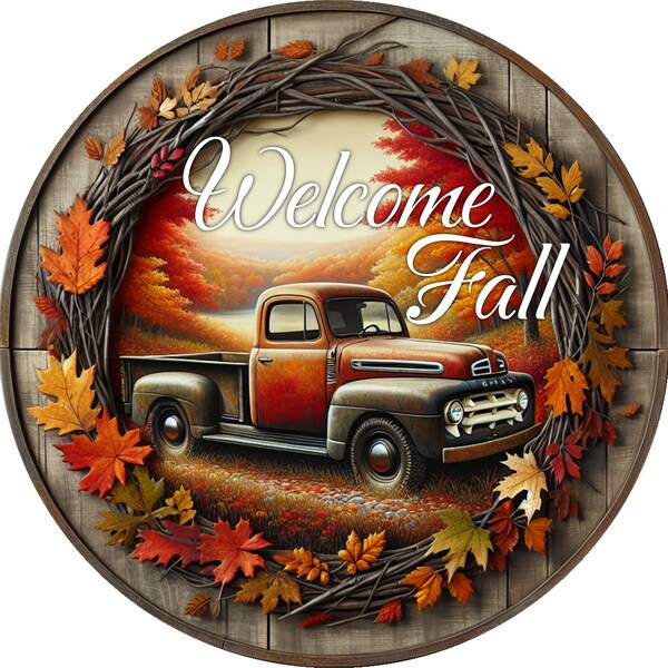 Fall Wreath Signs - Etsy