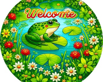 Spring Wreath Sign, Welcome Wreath Sign, Floral Wreath Sign, Butterfly ...