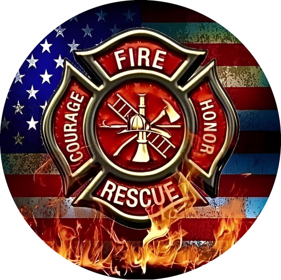 First Responder Wreath Sign, Firefighter Wreath Sign, Fire and Rescue ...
