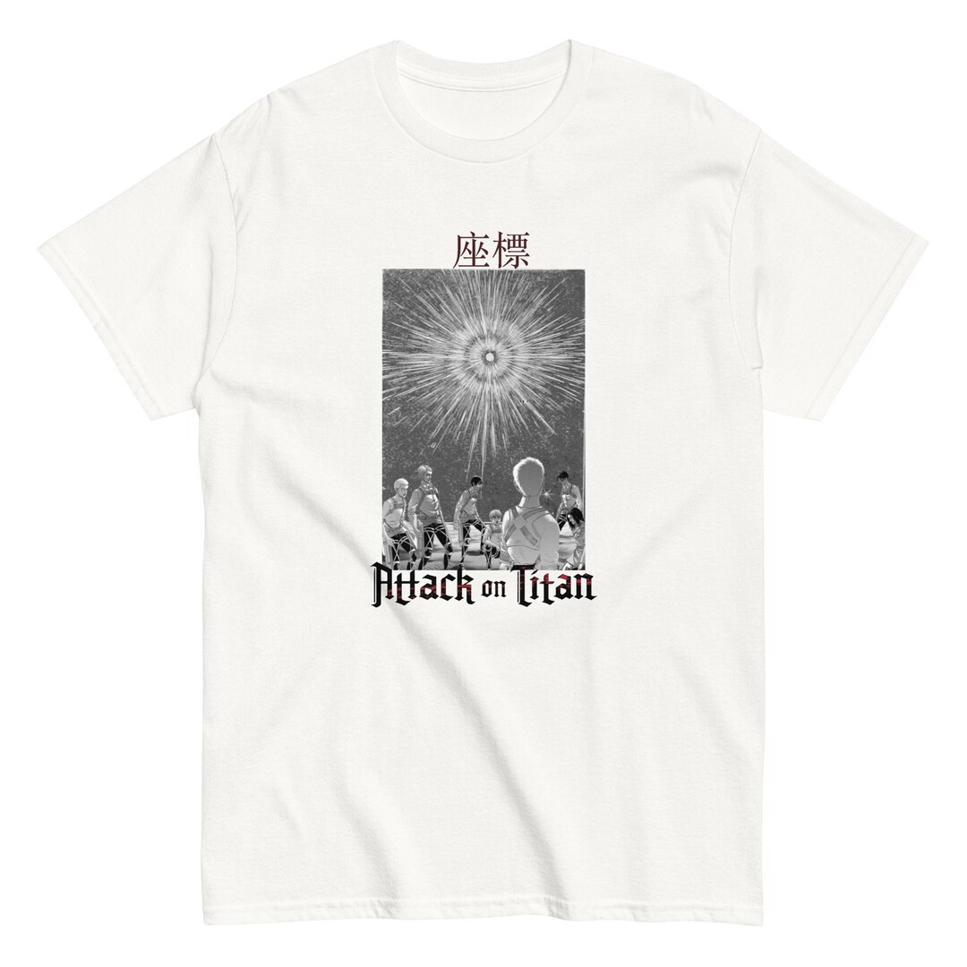 The Coordinate Anime T Shirt AOT - Etsy