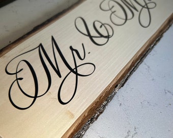 Mr. and Mrs. Calligraphed and Handwritten Designs for Cricut and ...