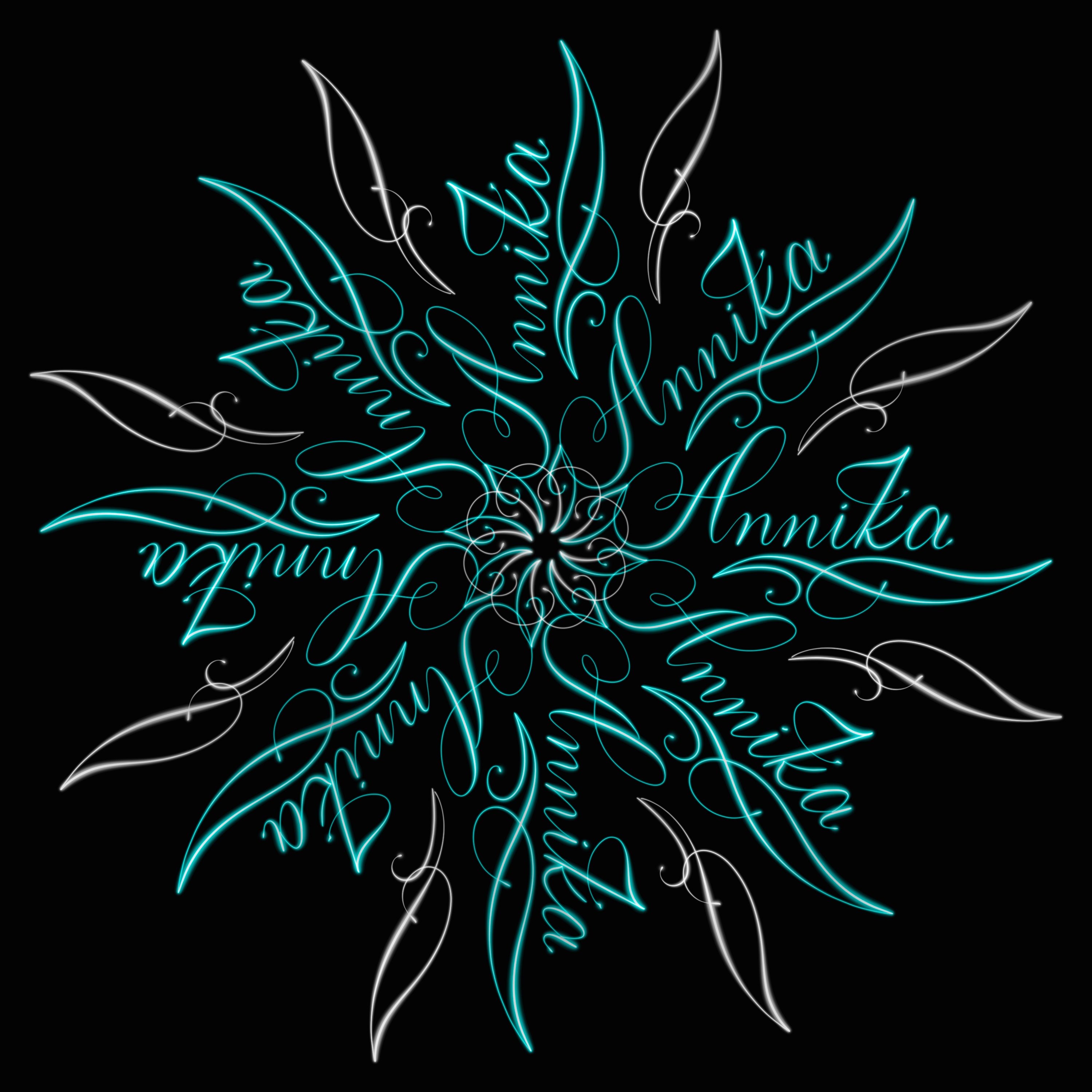 Mandala Name Digital Print mandala PNG, Mandala Ideas, Customized ...