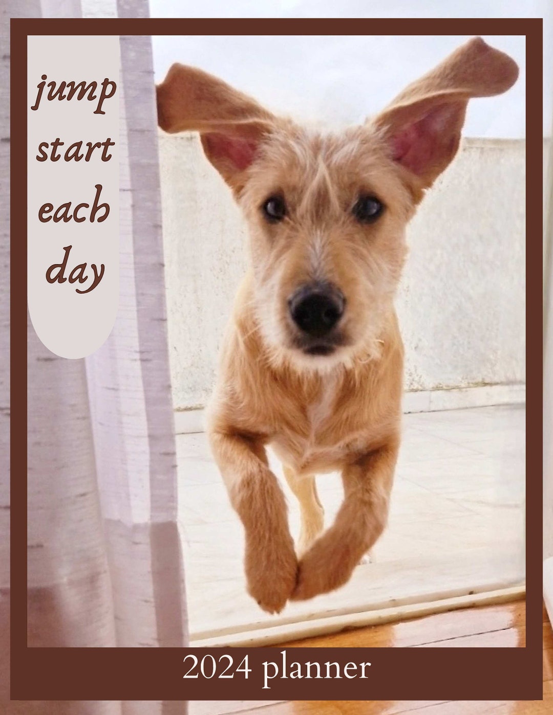 Printable Dog Monthly Calendar & Planner - Etsy