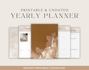 Digital Teacher Planner Printable 2024 - Etsy