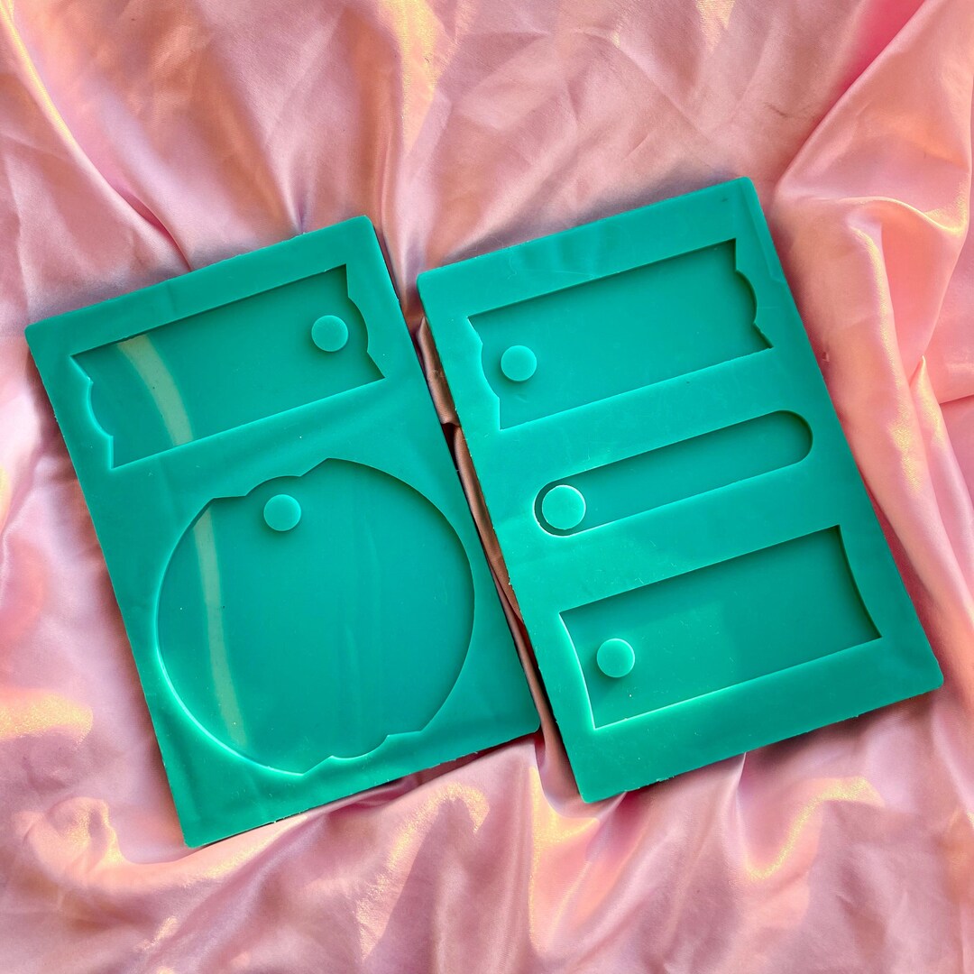 Stan Ley 40oz Tumbler DIY Mold | Handle Tumbler Name Tag/plate Silicone ...